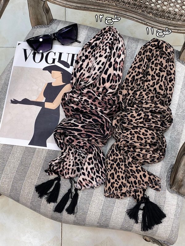 روسری ژاکارد قواره 110 پاپیون (1886) – فروشگاه فران لند | شال و روسری