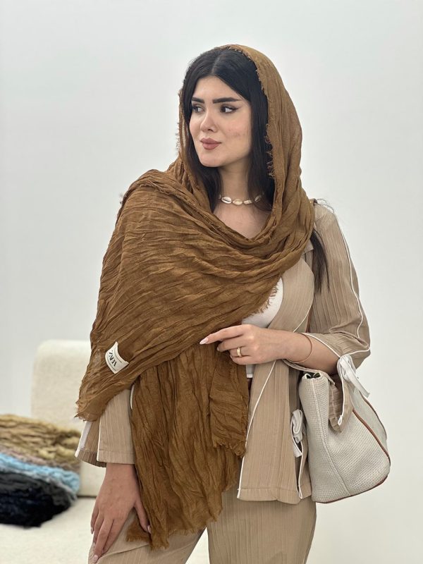 روسری ژاکارد قواره 110 پاپیون (1886) – فروشگاه فران لند | شال و روسری